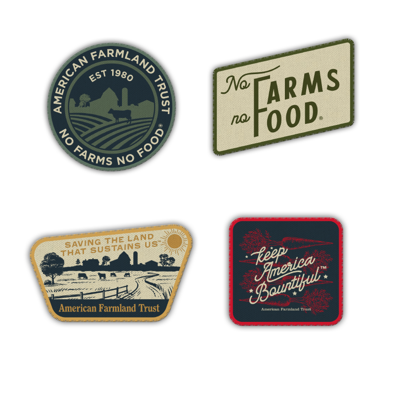 Woven Patch Pack of Vintage Farmland Designs – American Farmland Trust ...